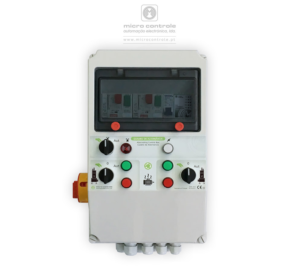 Cuadro de Alternancia con alarma 2 bombas - Saneamiento - ALS 200