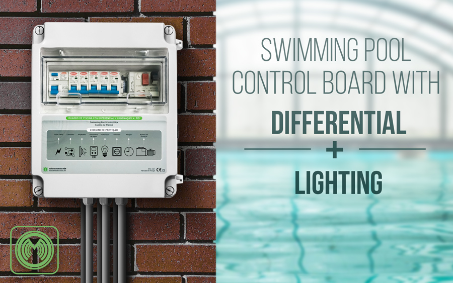 Control Panel for Swimming Pool with Differential + Lighting